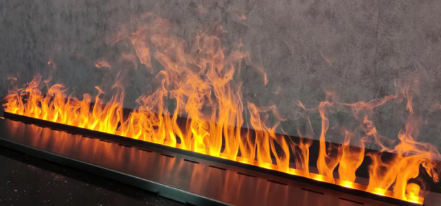 New Multiple Color 3D Water Mist Fireplace